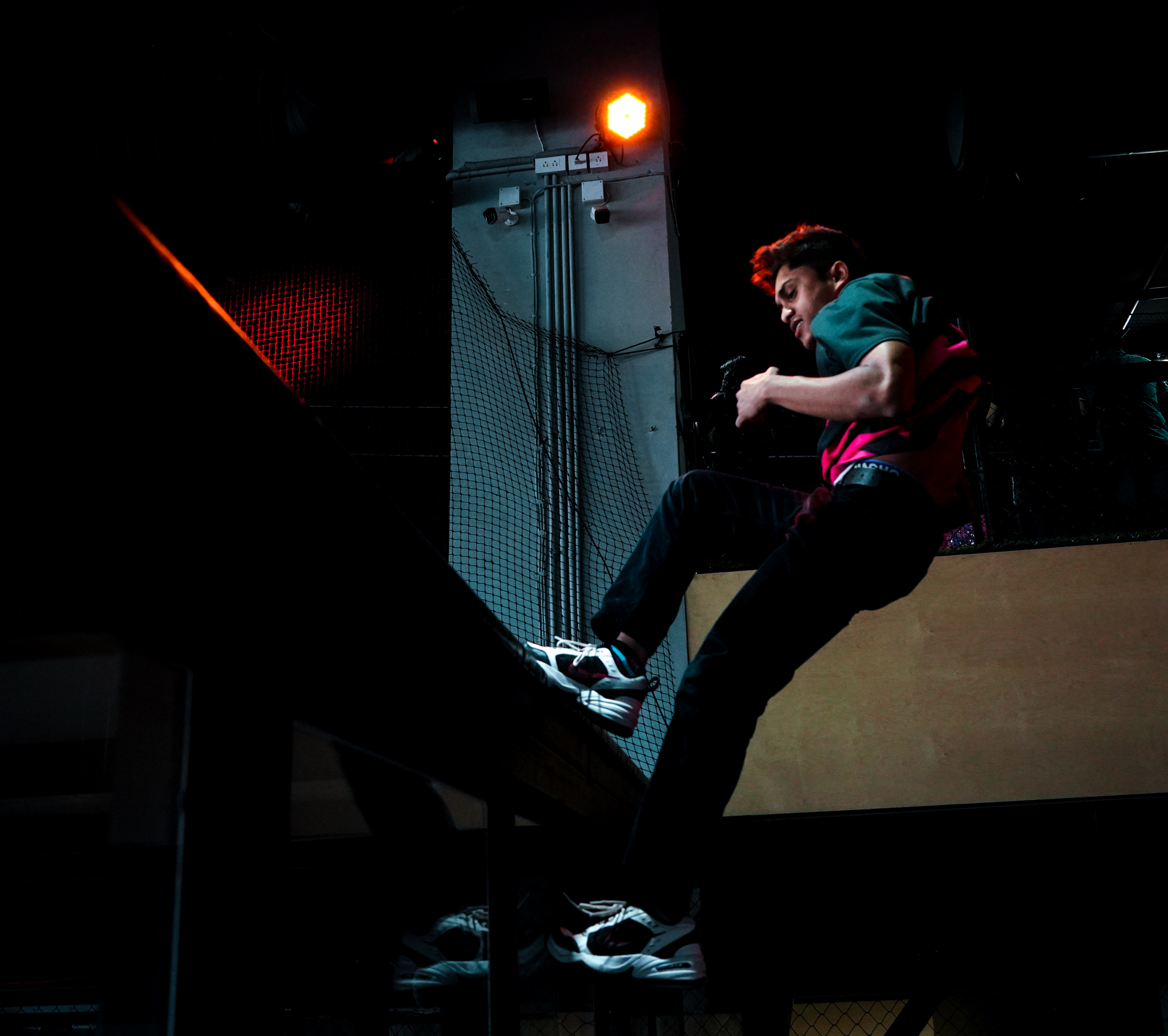 Trampoline Wall Running - BOUNCE Inc