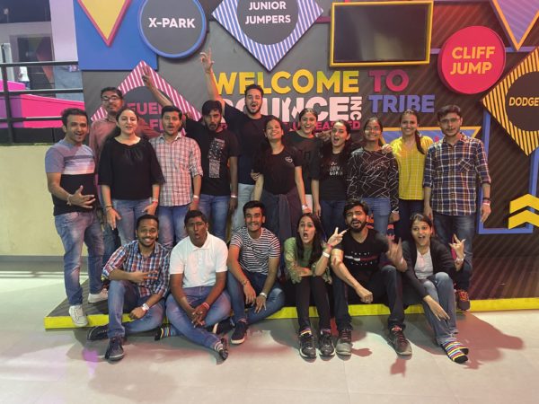 Corporate Team Parties In Trampoline Park - BOUNCE Inc