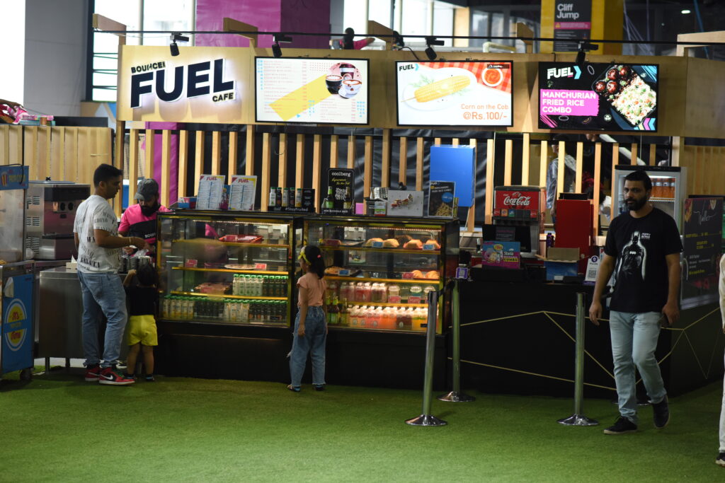 Fuel Cafe to refule at BOUNCEinc India's Largest trampoline Park