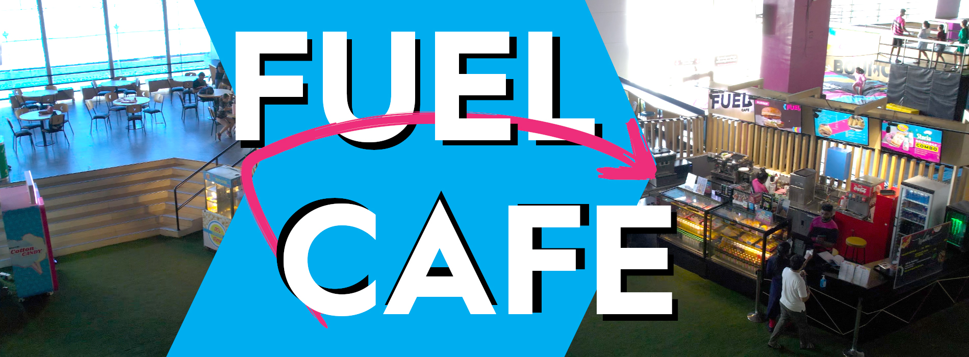 Fuel Cafe to refule at BOUNCEinc India's Largest trampoline Park