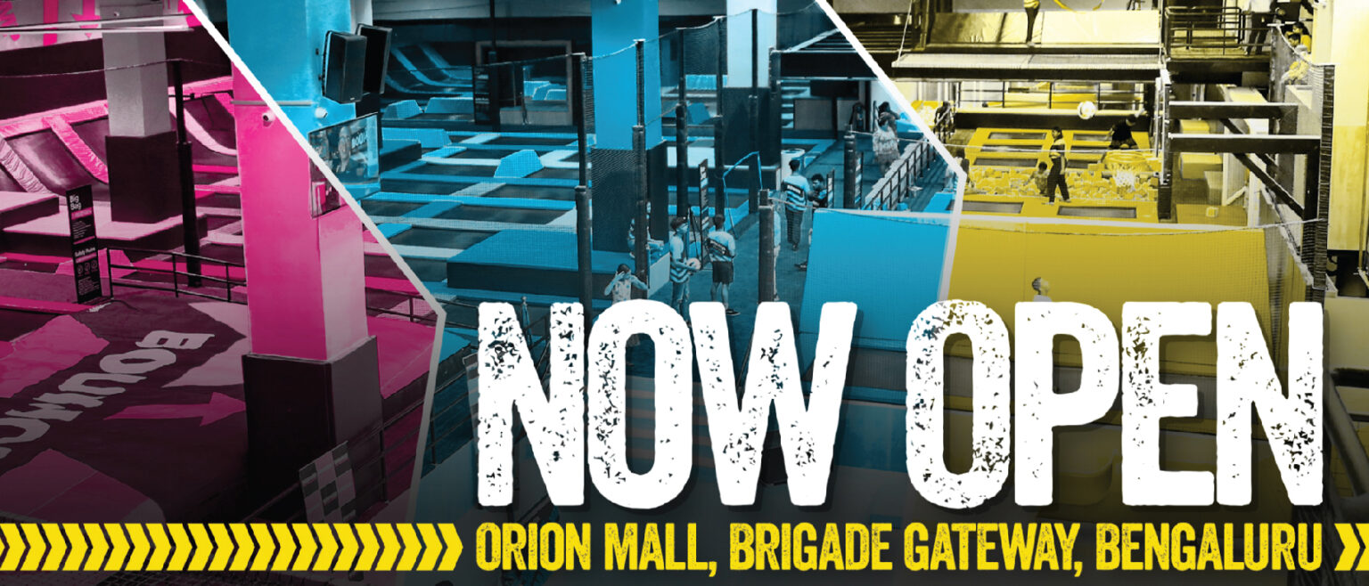 India's Largest Trampoline Park - BOUNCE INC
