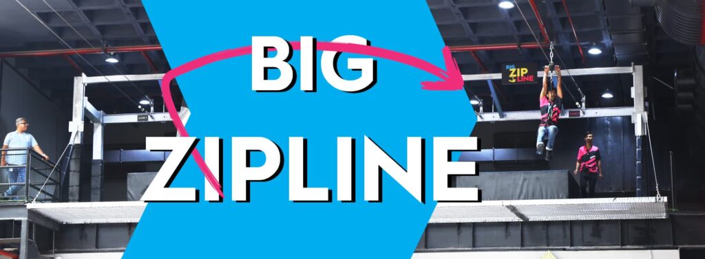 Zipline at BOUNCE | Indoor Thrill for All Ages at BOUNCE