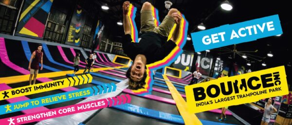 India's Largest Trampoline Park - BOUNCE INC