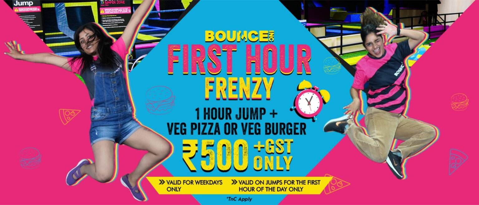 India's Largest Trampoline Park - BOUNCE INC