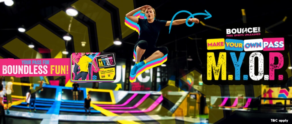 India's Largest Trampoline Park - BOUNCE INC