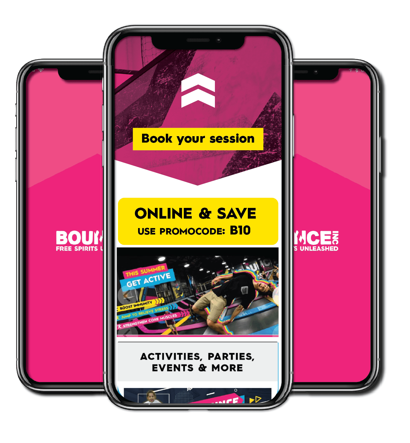 Trampoline Park Offers - BOUNCE Inc