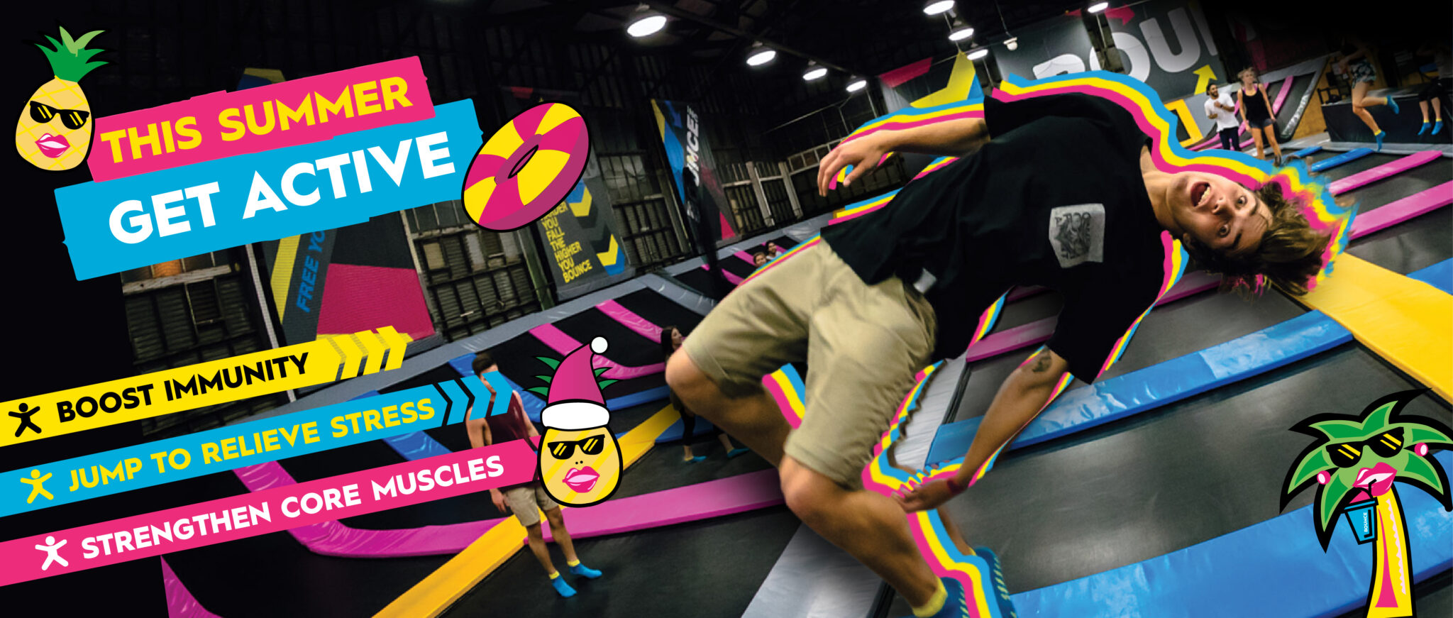 India's Largest Trampoline Park - BOUNCE INC