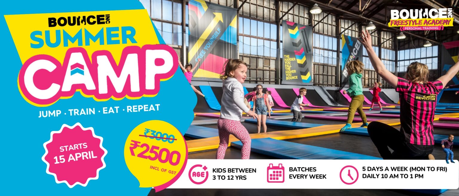 India's Largest Trampoline Park - BOUNCE INC