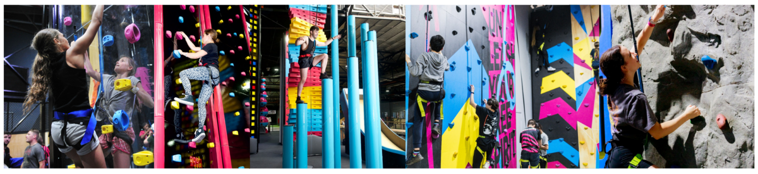 Wall Climb Adventures| 16+ Unique Challenges at BOUNCE