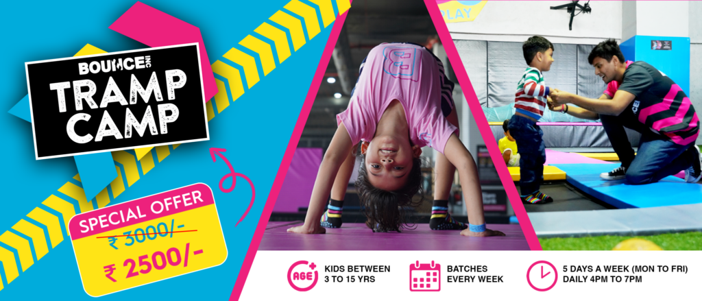 India's Largest Trampoline Park - BOUNCE INC