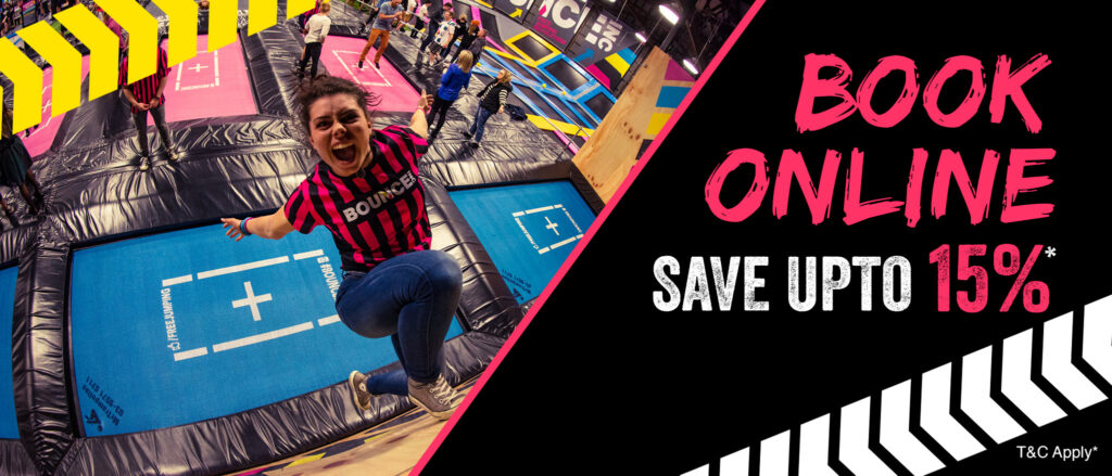 BOUNCE Mumbai Park Ticket Price - BOUNCE Inc