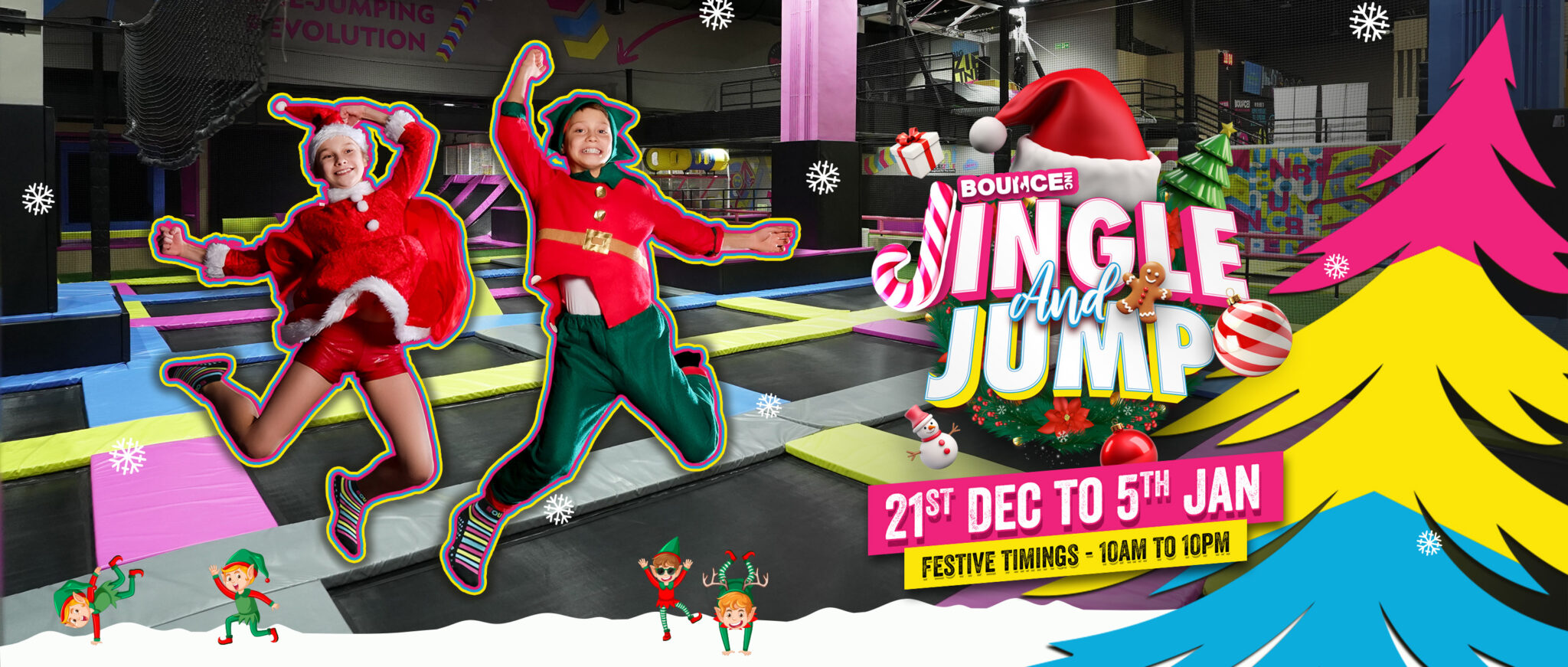 Christmas at BOUNCE | Its Time to Jingle and Jump!!