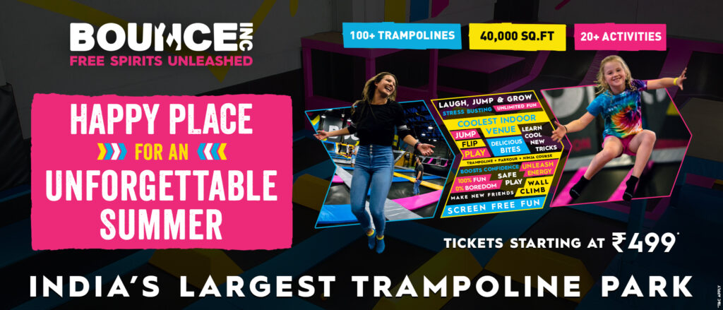 India's Largest Trampoline Park - BOUNCE inc. Book Now!
