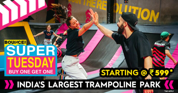 BOUNCE Mumbai Offers & Deals | Best Trampoline Park Discounts