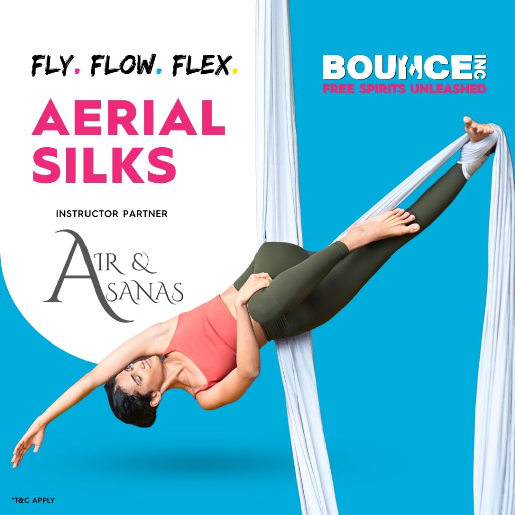 Aerial Silks | BOUNCE Mumbai